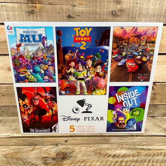 Disney / Pixar | Toys | Disney Pixar Puzzle 5 Pack Toy Story Coco ...